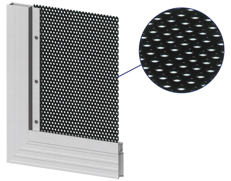 Centre Opening Sliding PERFGUARD Security Screen Doors